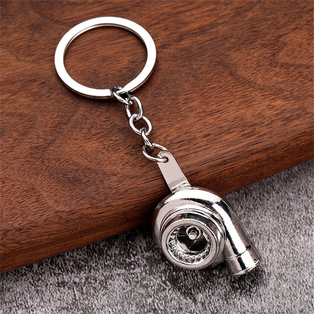 Metal Car Speed Gearbox Keychain Cool Men's Gear Head Keyrings Creative ...
