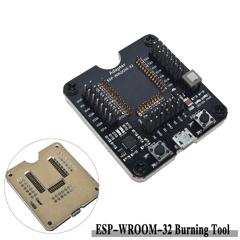 【happy one】ESP8266 ESP32 ESP-WROOM-32 ESP32-WROVER Development Board Burning Fixture Tool ...