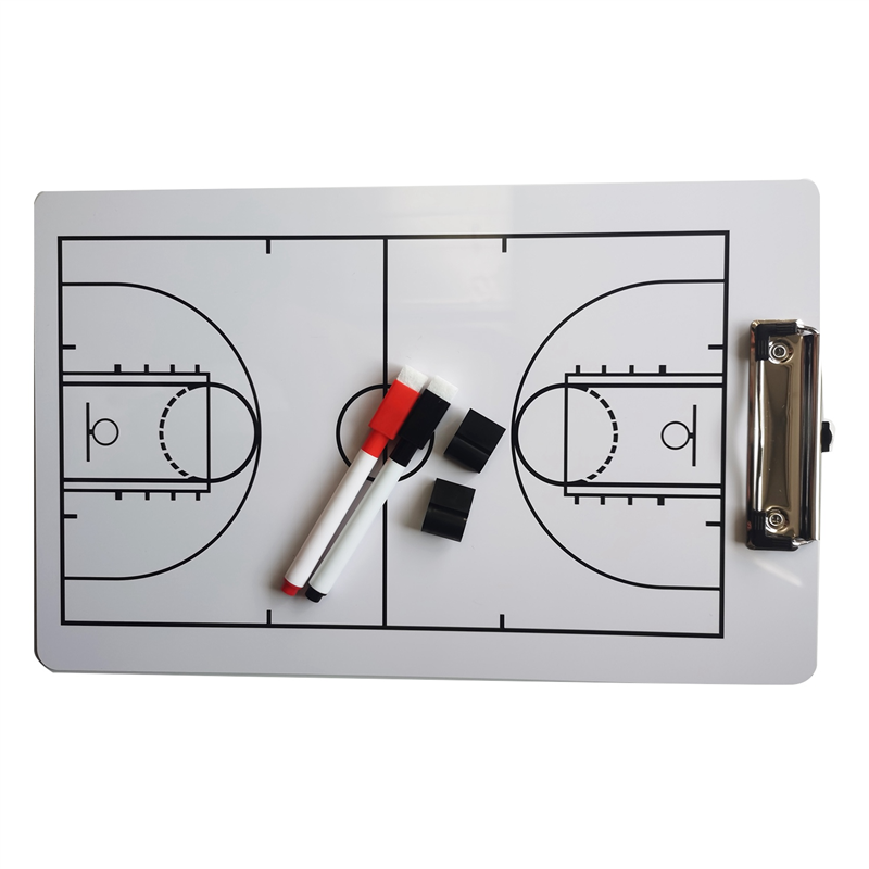 Dry Erase Coaching Board Basketball Guidance Board Double Sided Design ...