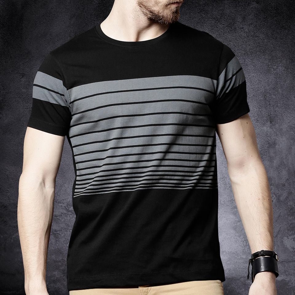 Minimalist Elegance Small Hand Black T-shirt- Durable and Easy to ...
