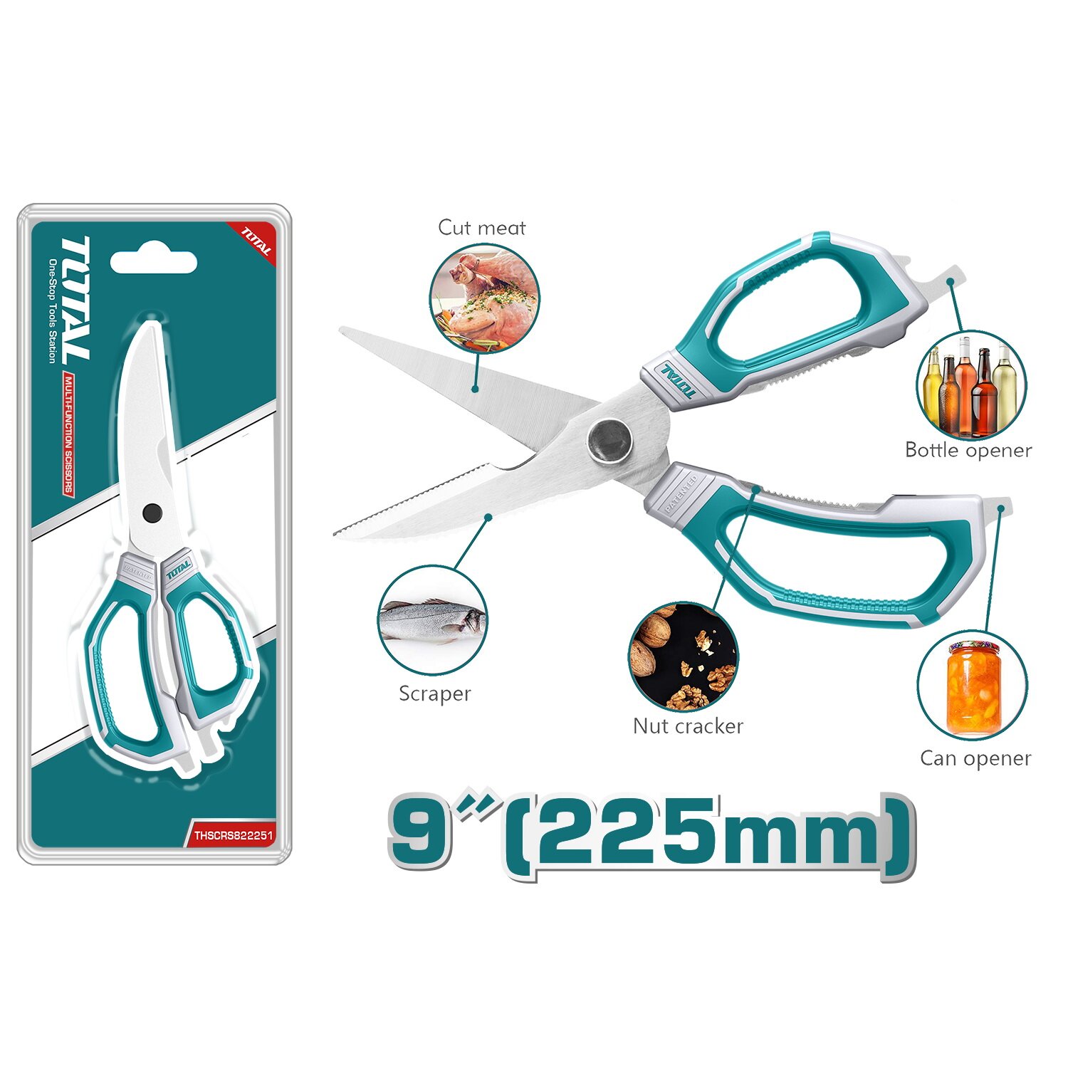 Total SCISSOR 225mm (THSCRS822251) | Daraz.com.bd