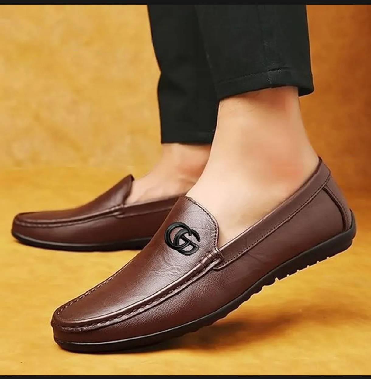 New High Quality JS Leather JS-112372 Slip Moccasins Loafers Casual ...