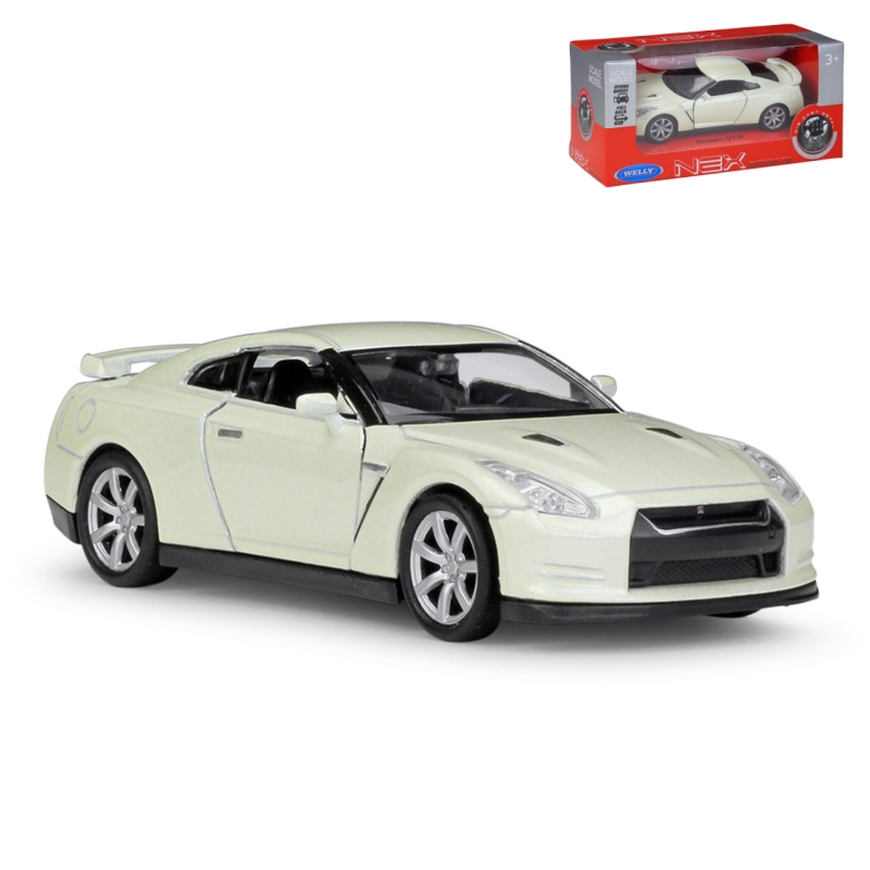 1/36 Nissan Skyline GTR R34 Toy Car Welly Diecast Metal Miniature Model ...