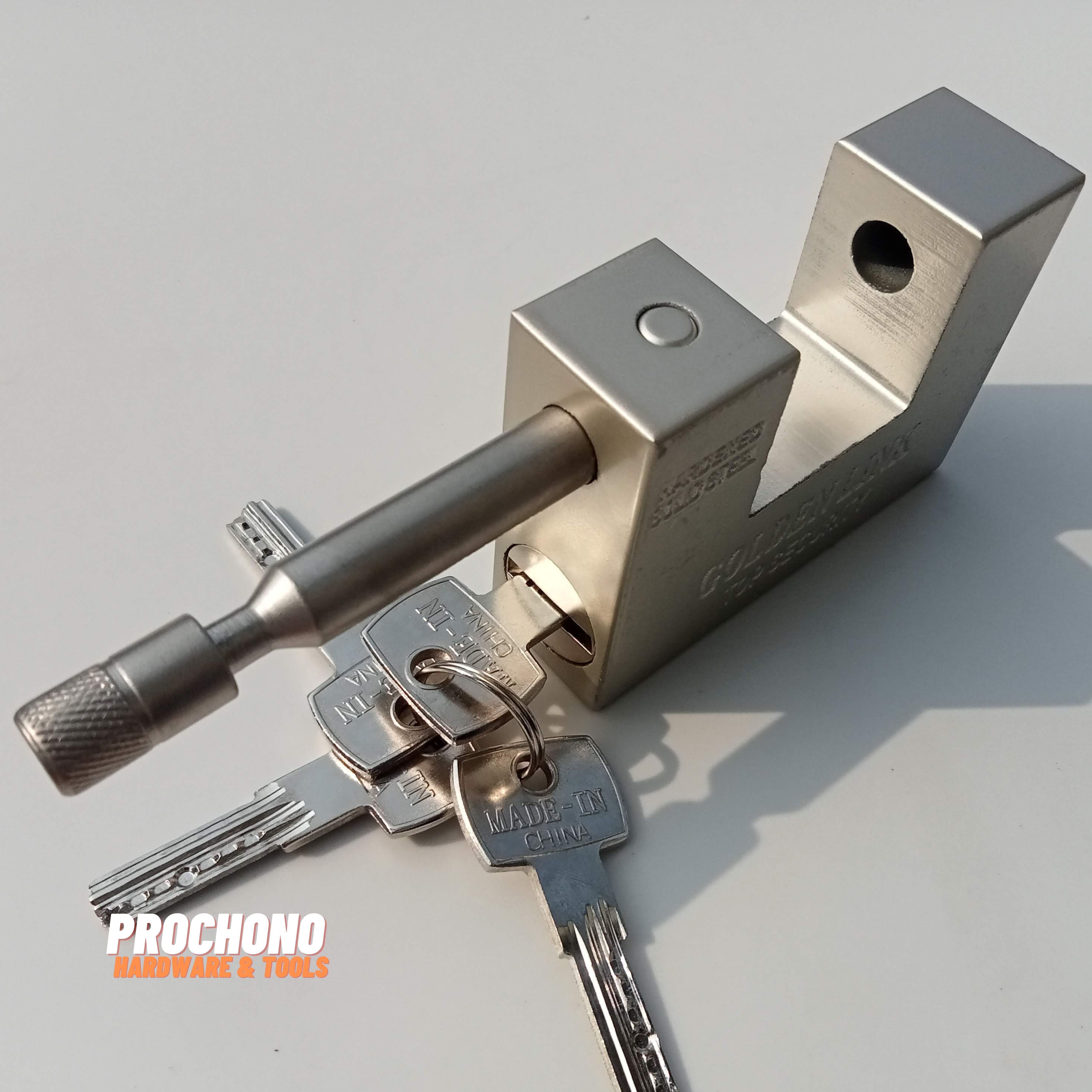 Bike Lock 94 mm China Stainless Steel Anti Theft with unique keys ...