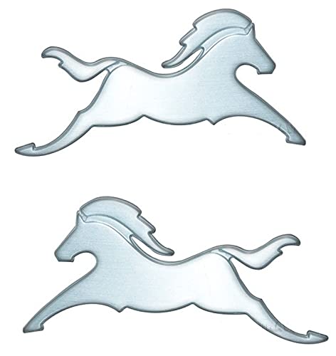 2PS TVS Apache Horse Side Badge Logo/Decal Model Emblem 3D Adhesive ...