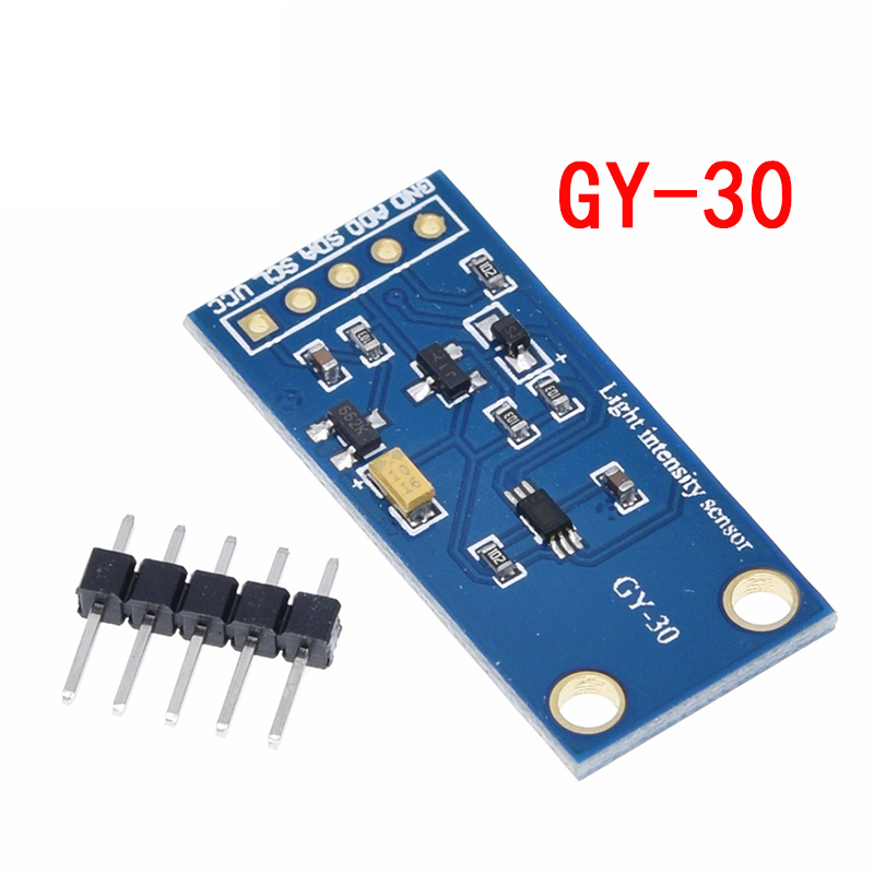 GY-302 GY-30 BH1750 BH1750FVI The digital optical intensity illumination sensor BH1750FVI of ...