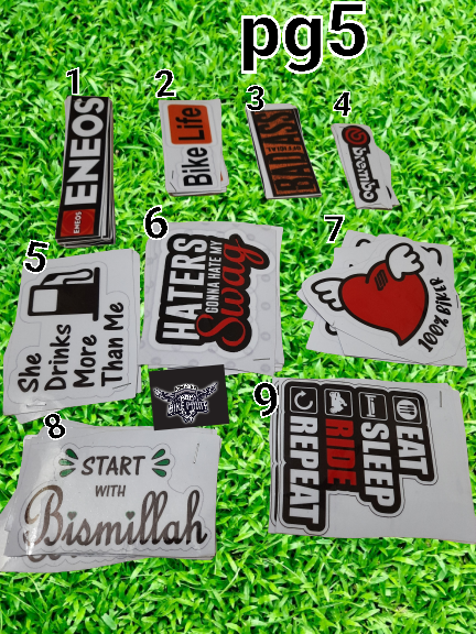 Sticker for helmet and motorcycle | Daraz.com.bd