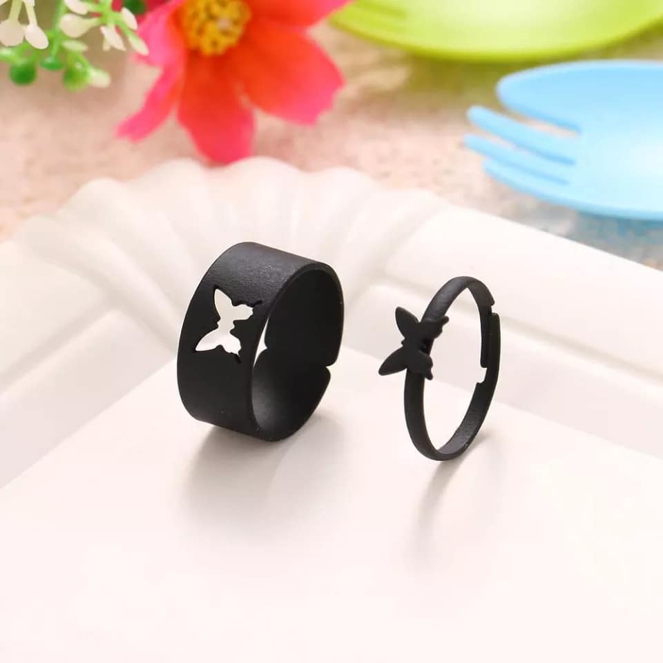 Unique Couple Lover Finger Rings Men And Women | Daraz.com.bd