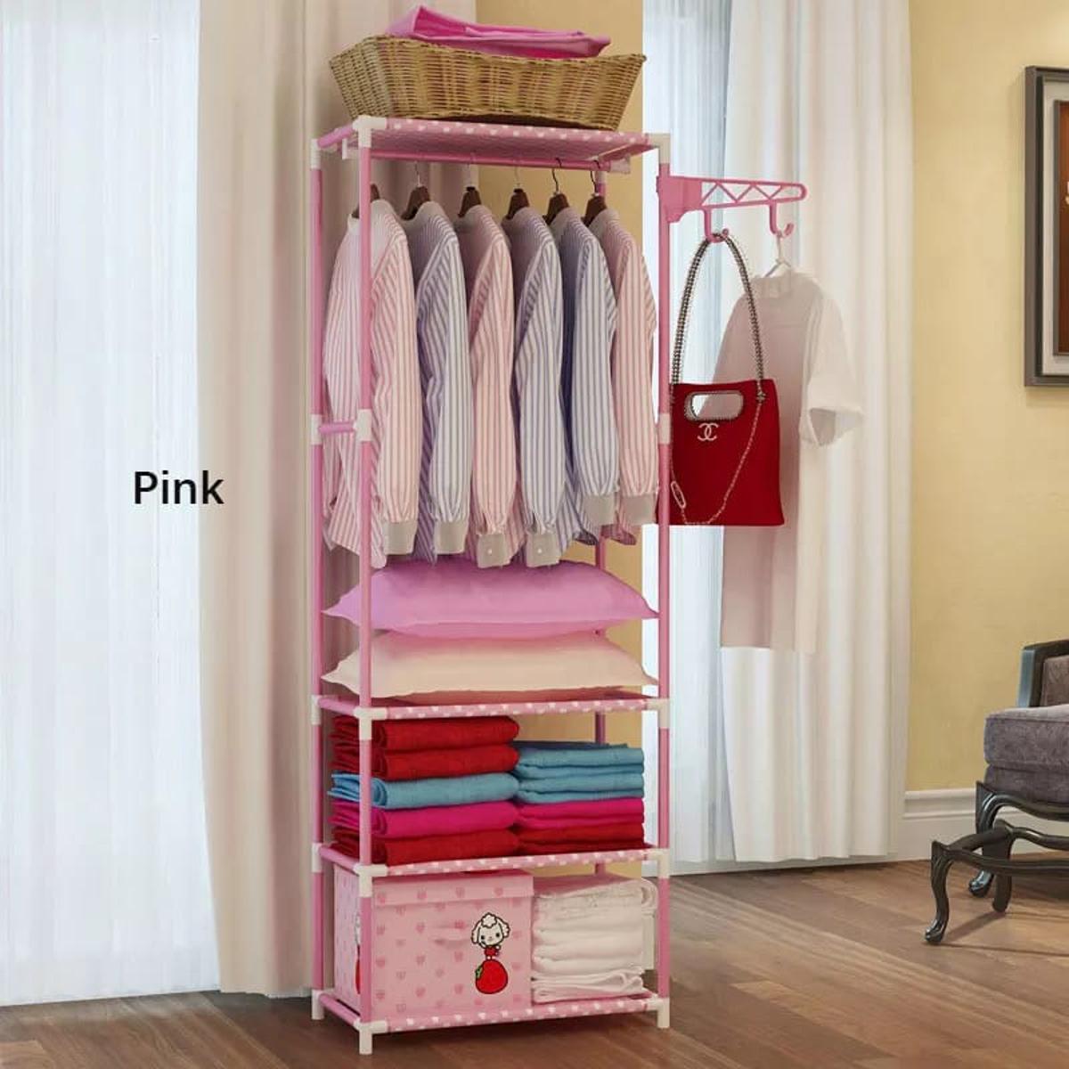 3 Layer Cloth Organizer Rack Wardrobe | Daraz.com.bd