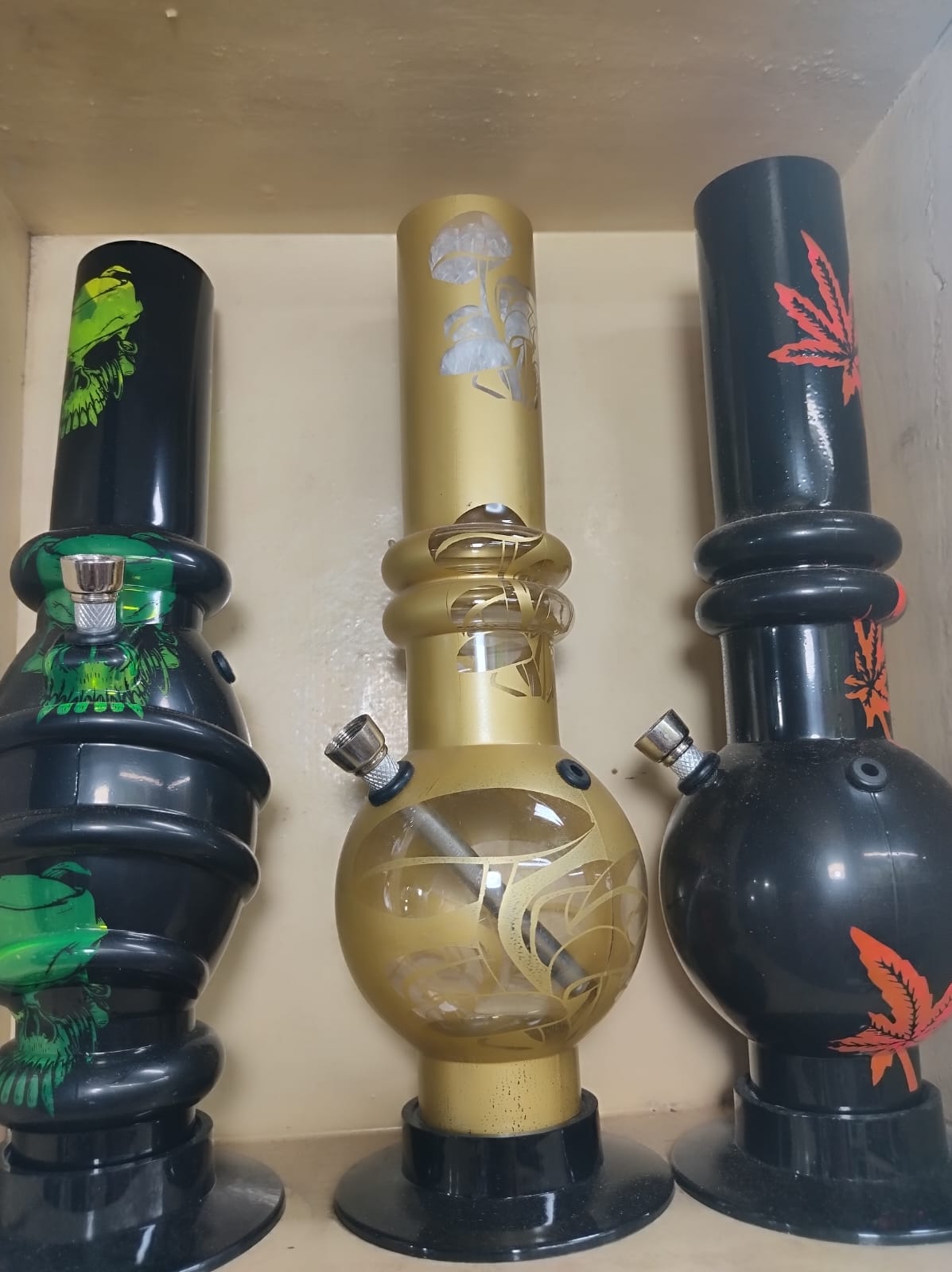 Acrylic Waterpipe 33Cm Plastic Bubble Water Pipe 13" Bong Shisha Pipe ...