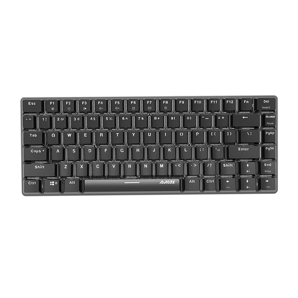 Ajazz AK33 Simple Layout Mechanical Gaming Keyboard 82 Keys Keypad ...