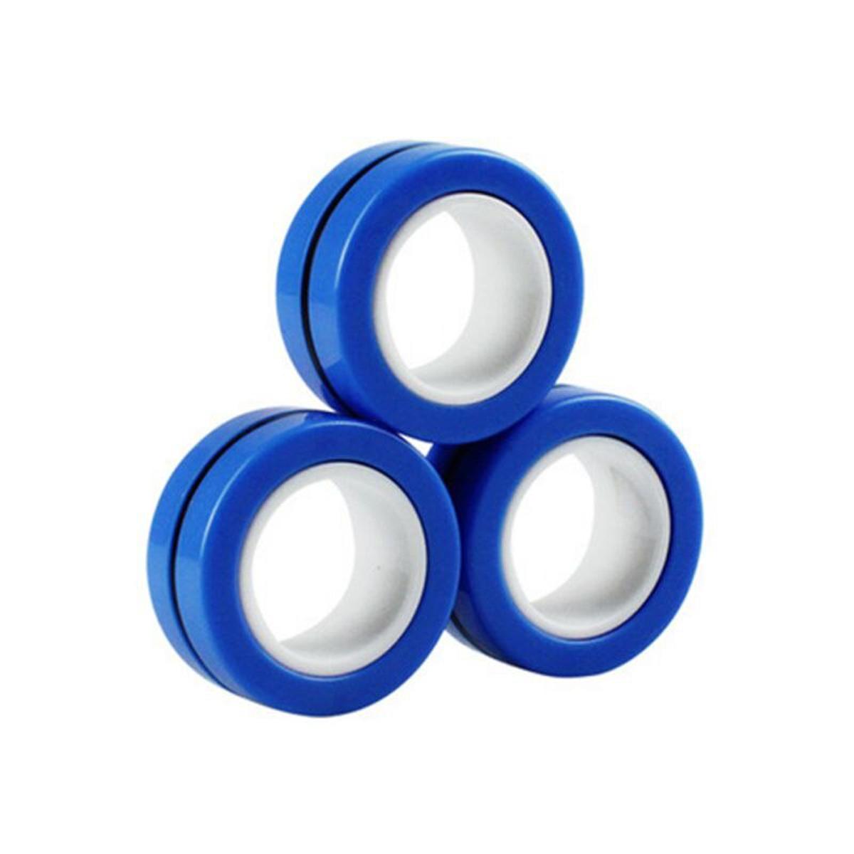 Home Decoration Ball Toys Office Decompression Magnetic Ring Toys Magic ...