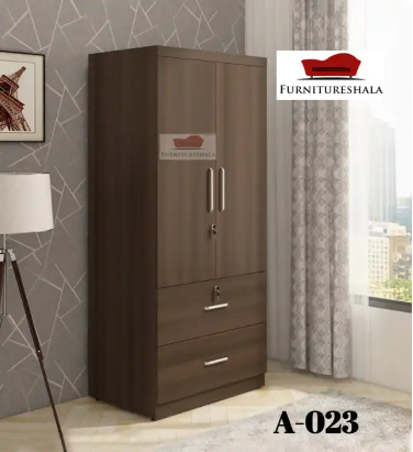 2 Part Almirah & 2 Drawer / Wardrobe cum 2 Door Almirah(6ft/2ft/16inch ...