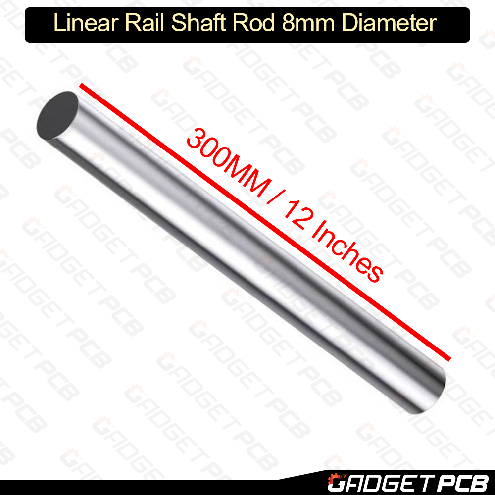 Linear Rail Shaft Rod 8mm Round Rod Length 150mm 200mm 250mm 300mm / 6 ...