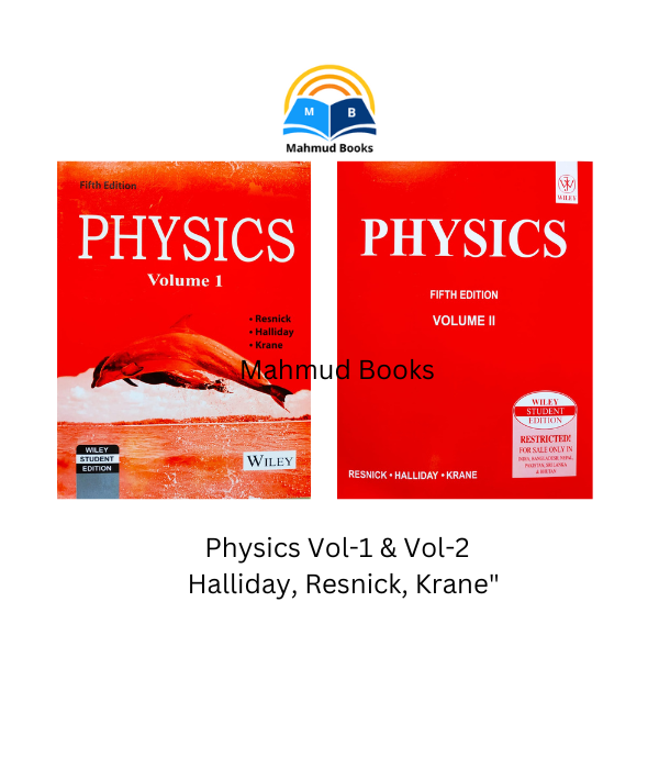 Physics Vol-1 & Vol-2 by Halliday, Resnick, Krane | Daraz.com.bd