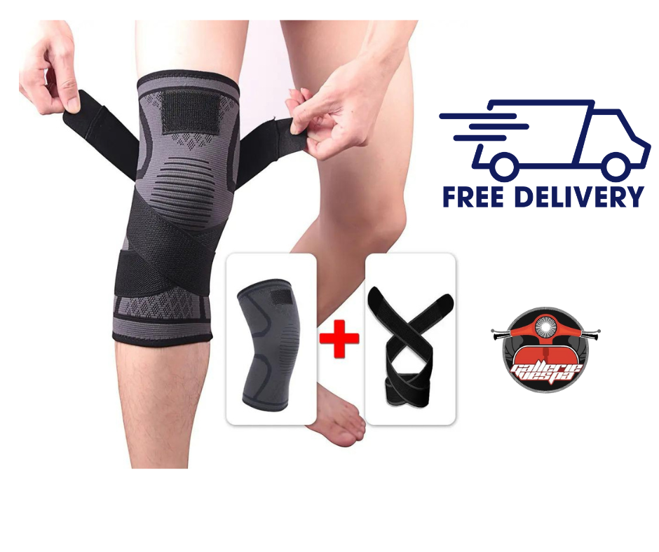GV 1pcs Adjustable Knee Support Guard, Knee Guard, Sport Gym, Cycling ...