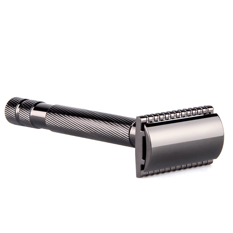 Safety Double Edge Razor for Men Barber Straight Razor Holder Men's ...