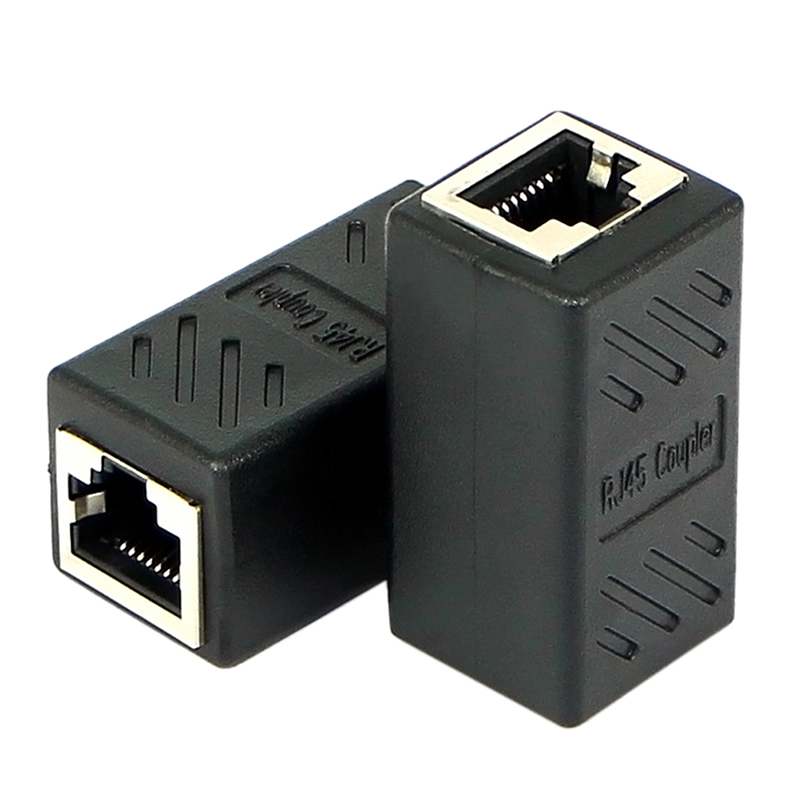 RJ45 Female To Female CAT6 Network Ethernet LAN Connector Adapter ...