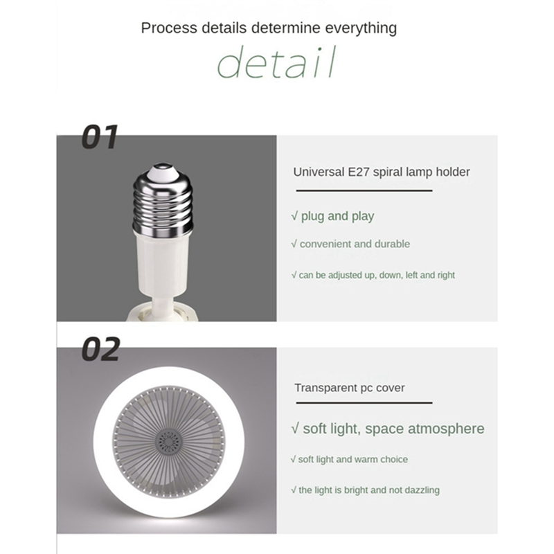 Ceiling Fan with Remote Control and Light 30W LED Lamp Fan Grey | Daraz ...