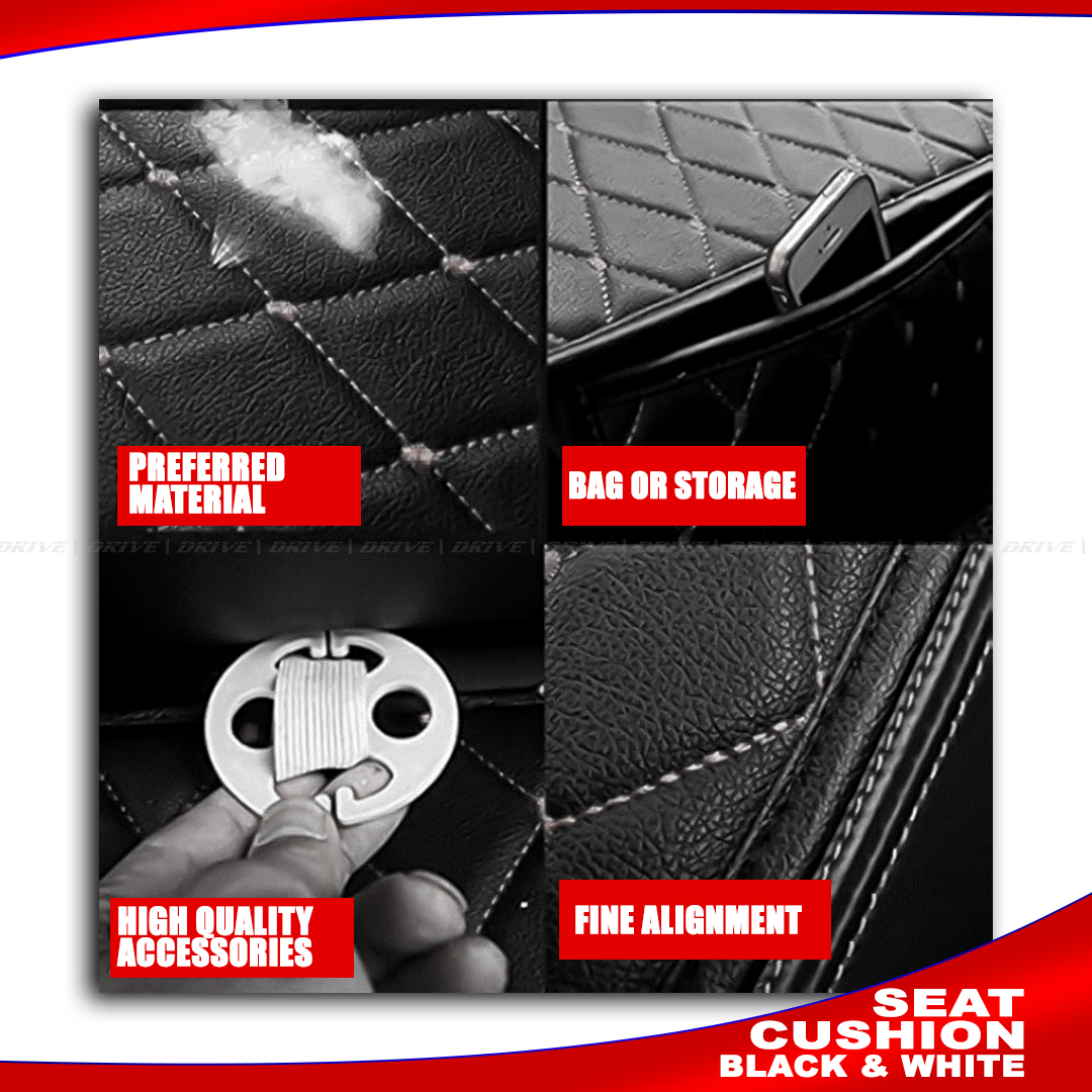 Car Half Seat Cushion,Car Seat Cover | Seat Cushion-3 Pc