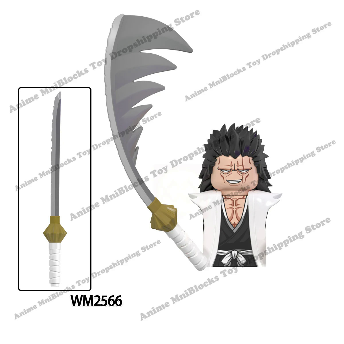 WM Blocks WM6164 Japanese Cartoon TV BLEACH Ichigo Anime Bricks Dolls ...