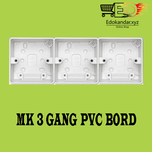 3 GANG MK PVC box | Daraz.com.bd