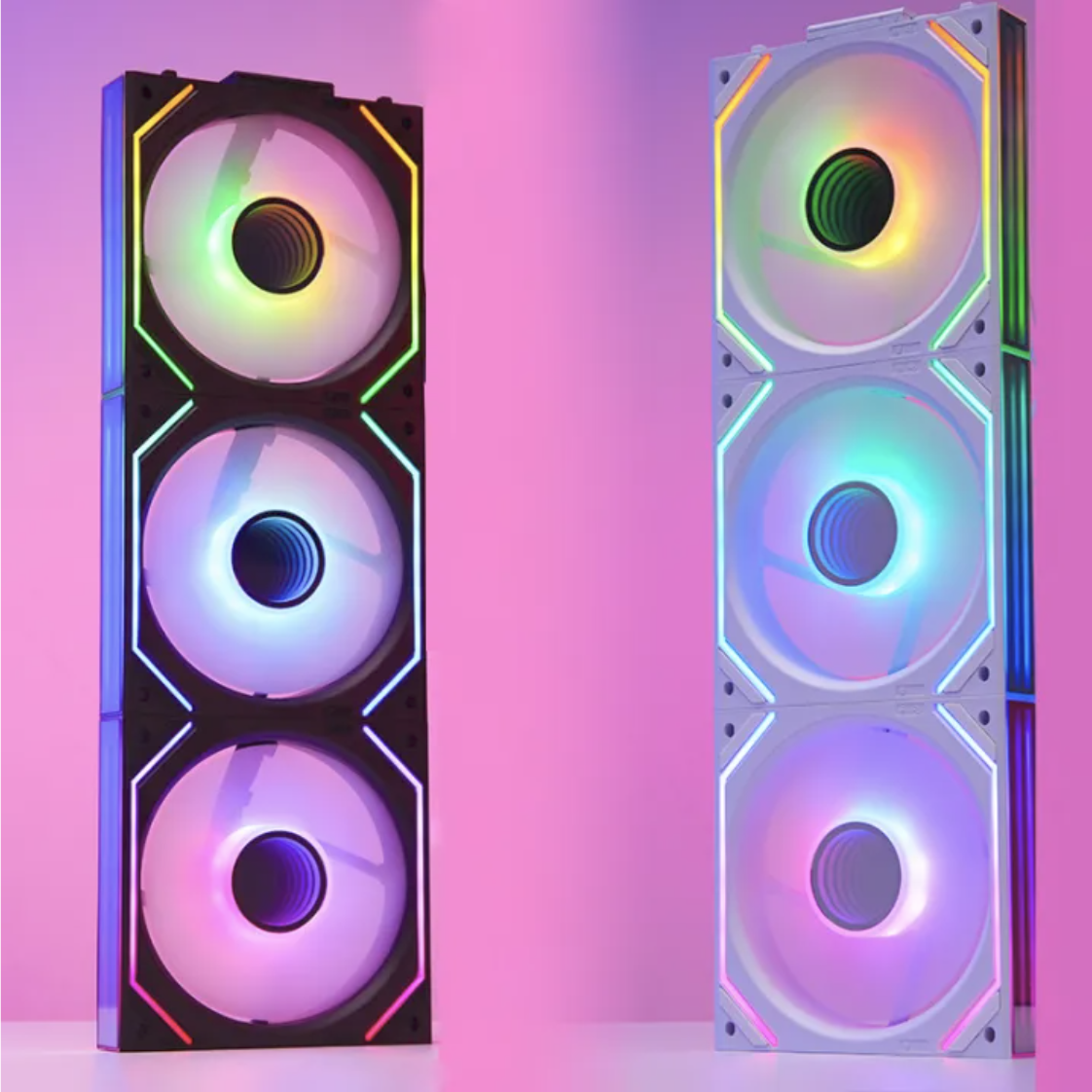 Jungle Leopard V2 3in1 Case Fan Magic Block Free Splicing 120mm PC ...