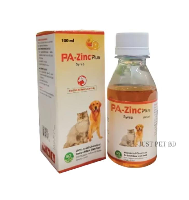 PA-Zinc Plus Syrup For Pet Cat And Dog-100ml | Daraz.com.bd
