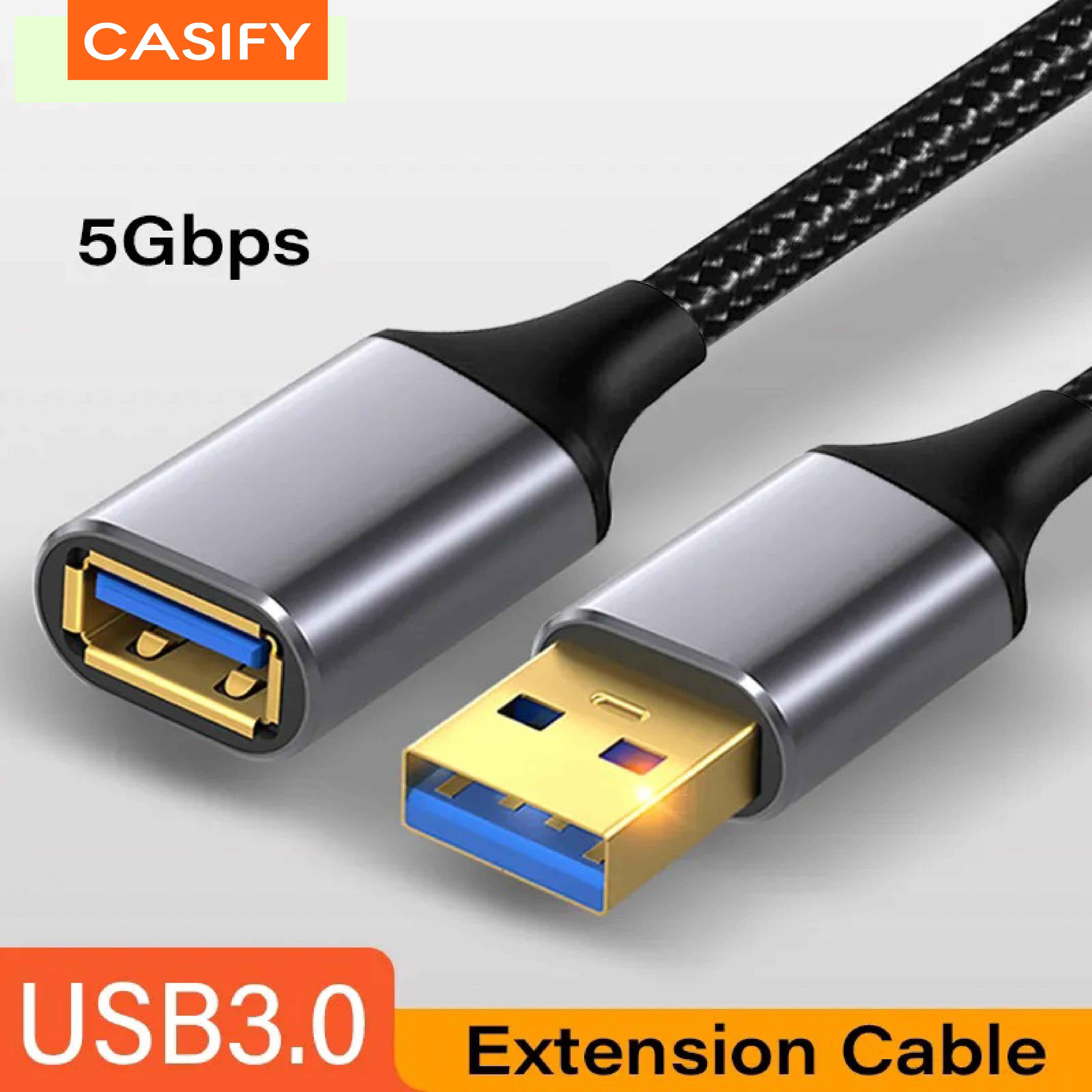 CASIFY G1 USB Extension Cable USB 3.0 Extender USB Cable Male to Female ...
