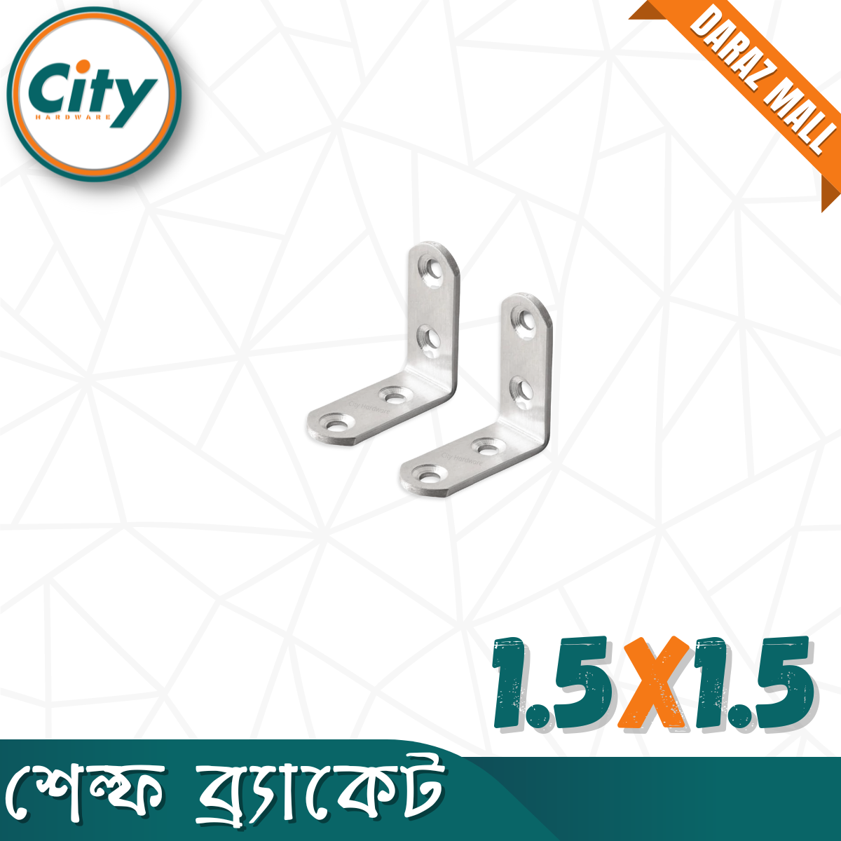 2 Pis Shelf Bracket Stainless Steel L Shape Corner Angle Bracket Many ...