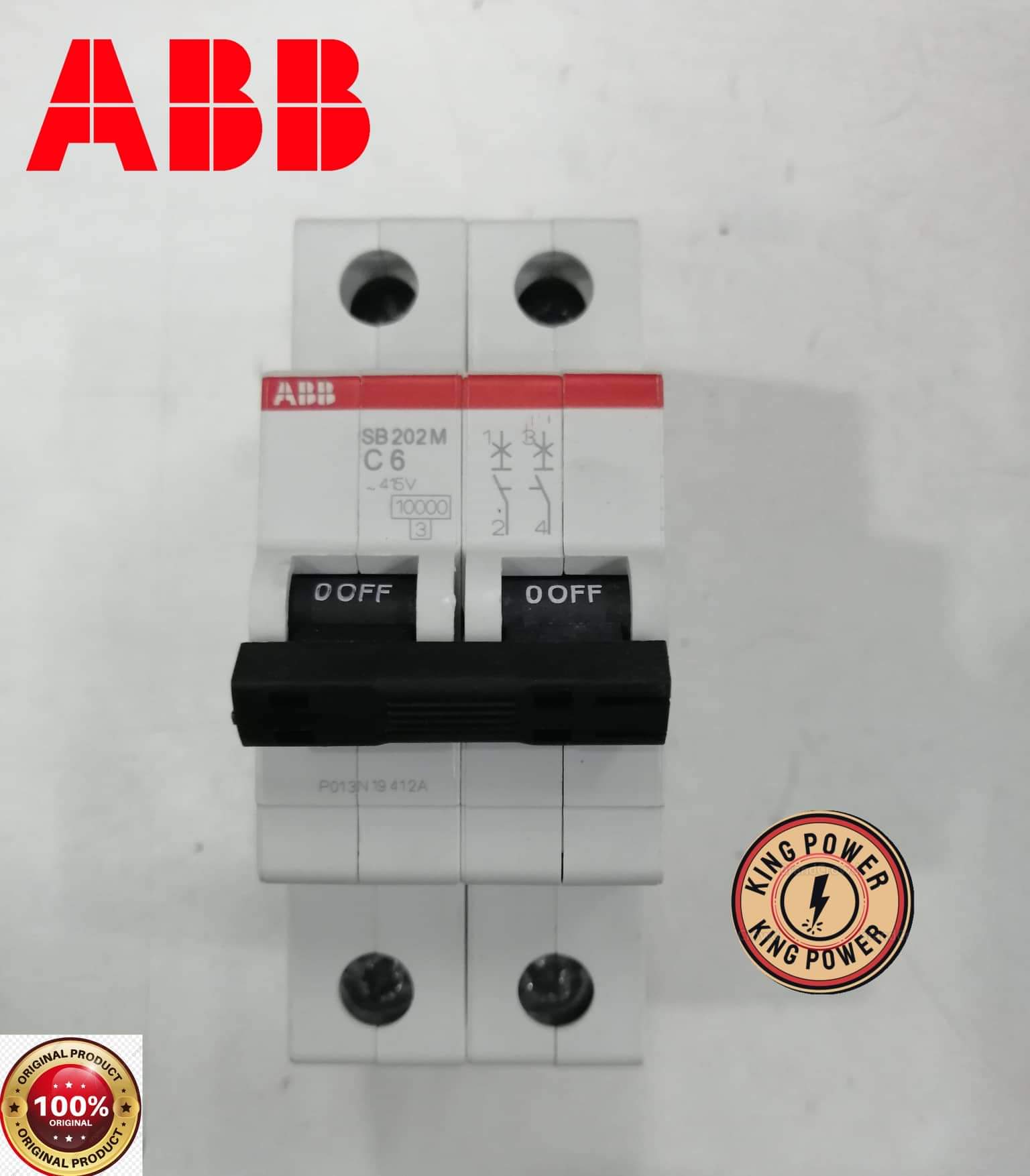 ABB MCB 2Pole Circuit breaker, India (6A up to 32A) same price | Daraz ...