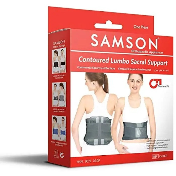 Samson Orthotics Contoured Lumbo Sacral LS Support Belt Spinal, Acute ...