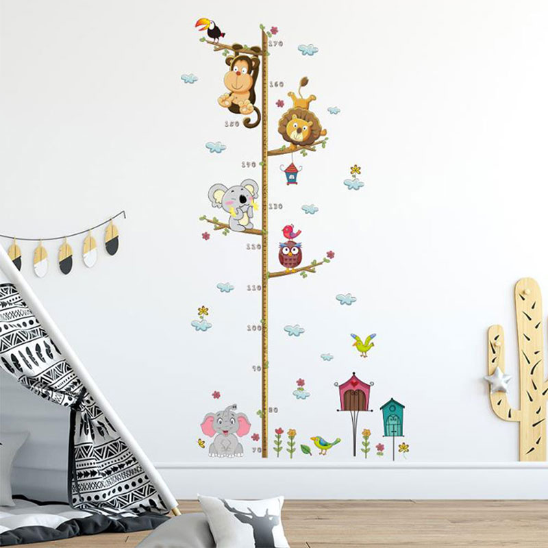 Children Height Stickers Wall Sticker For Kids Room Home Decoration ...