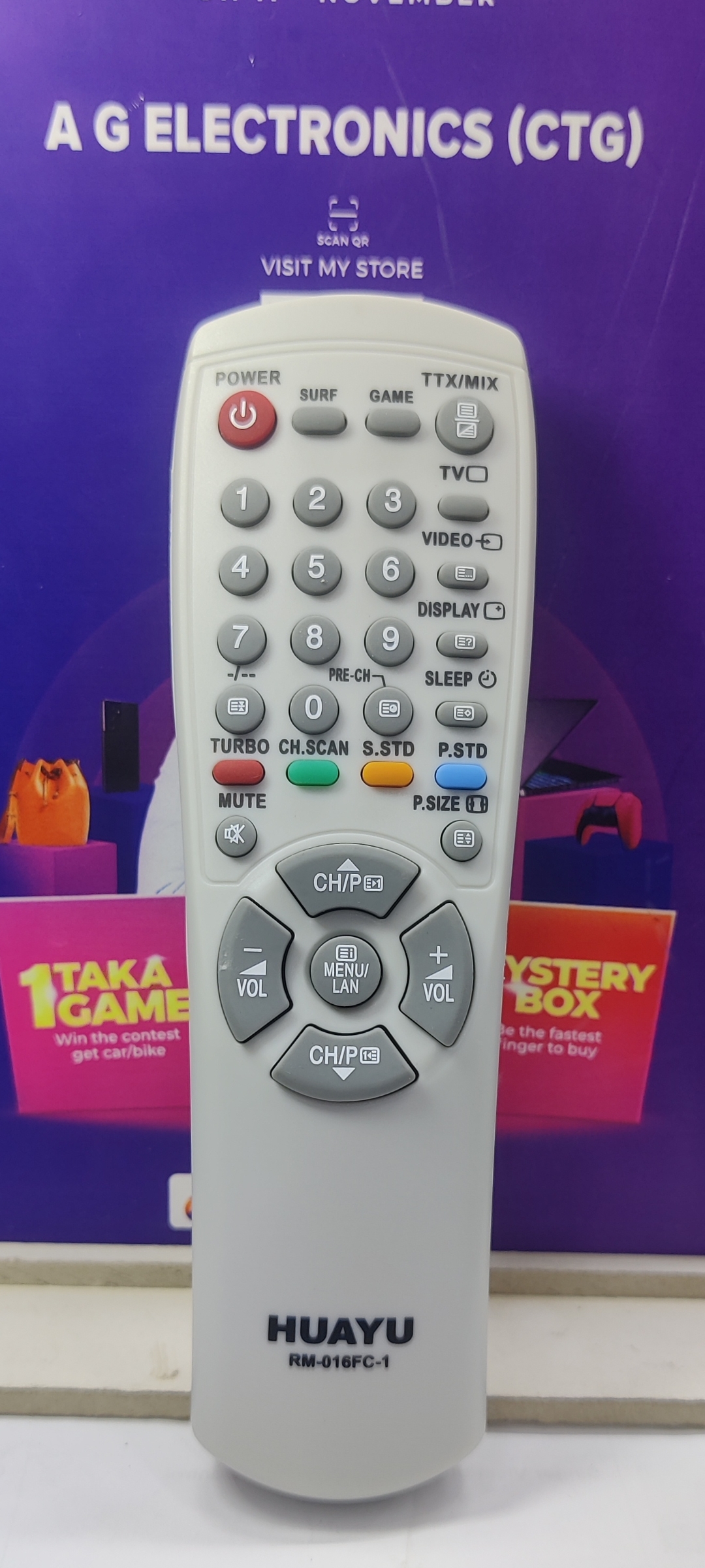SAMSUNG ALL CRT BOX TV MASTER REMOTE. | Daraz.com.bd
