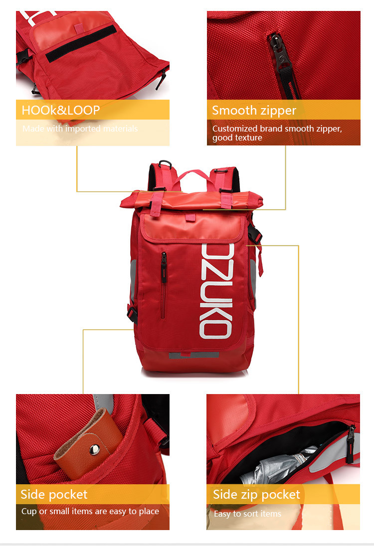 Ozuko 8020 Waterproof Laptop Travel Backpack Price in Bangladesh - ShopZ BD