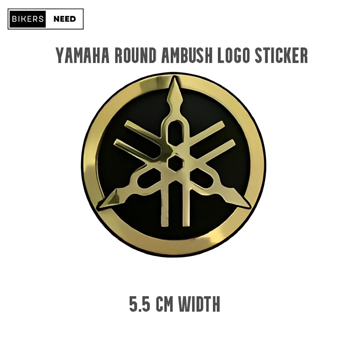 5.5 Cm Motorcycle ambush logo/ Tank body logo for Yamaha R15, MT15 ...