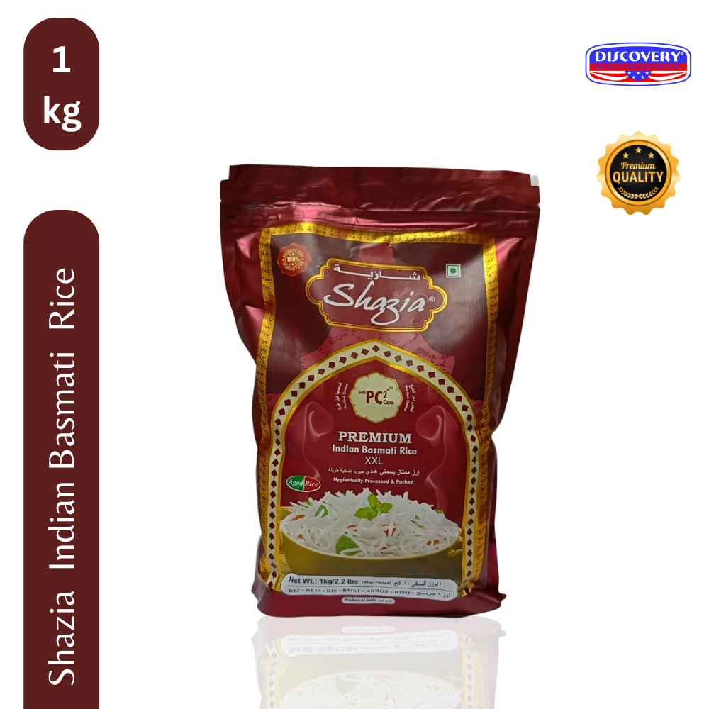 Shazia Indian Premium Basmati Rice 1kg | Daraz.com.bd
