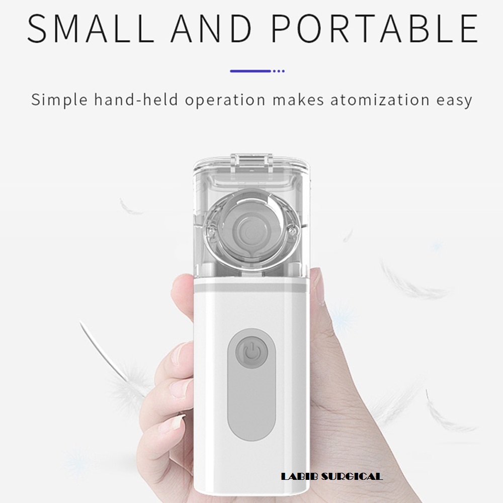 Portable Mini Handheld Mesh Nebulizer Machine/Ultrasonic SteamInhaler ...
