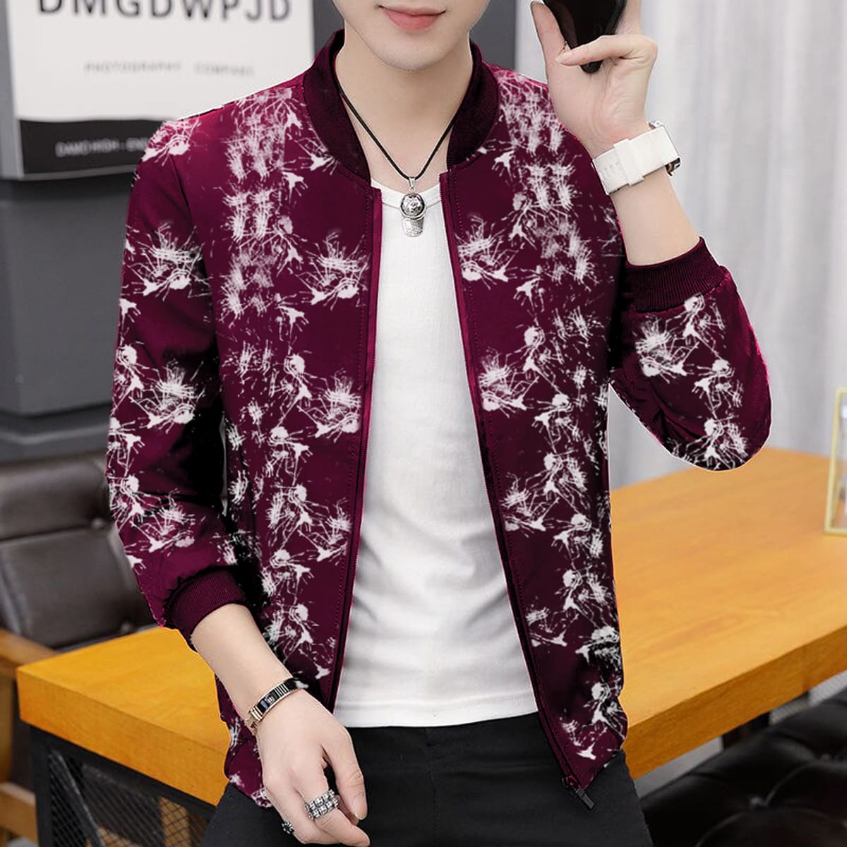 Microfiber Polyester Stylish Premium Winter Jacket for Men | Daraz.com.bd