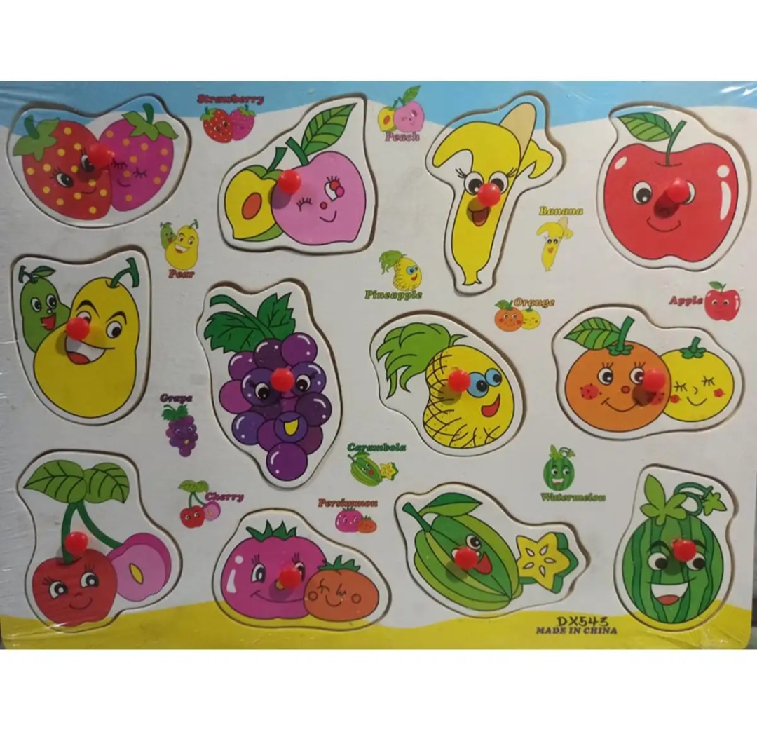 Kids Early Educational Toys/Baby Wooden Puzzle Toy/Alphabet And Digit ...