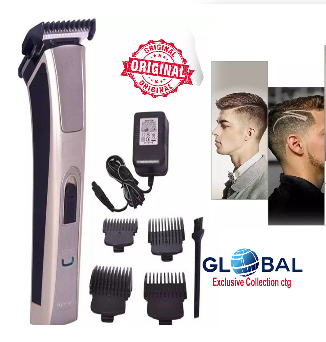 Kemei KM-5017 Professional Cordless Hair Beard Trimmer Shaver Clipper ...