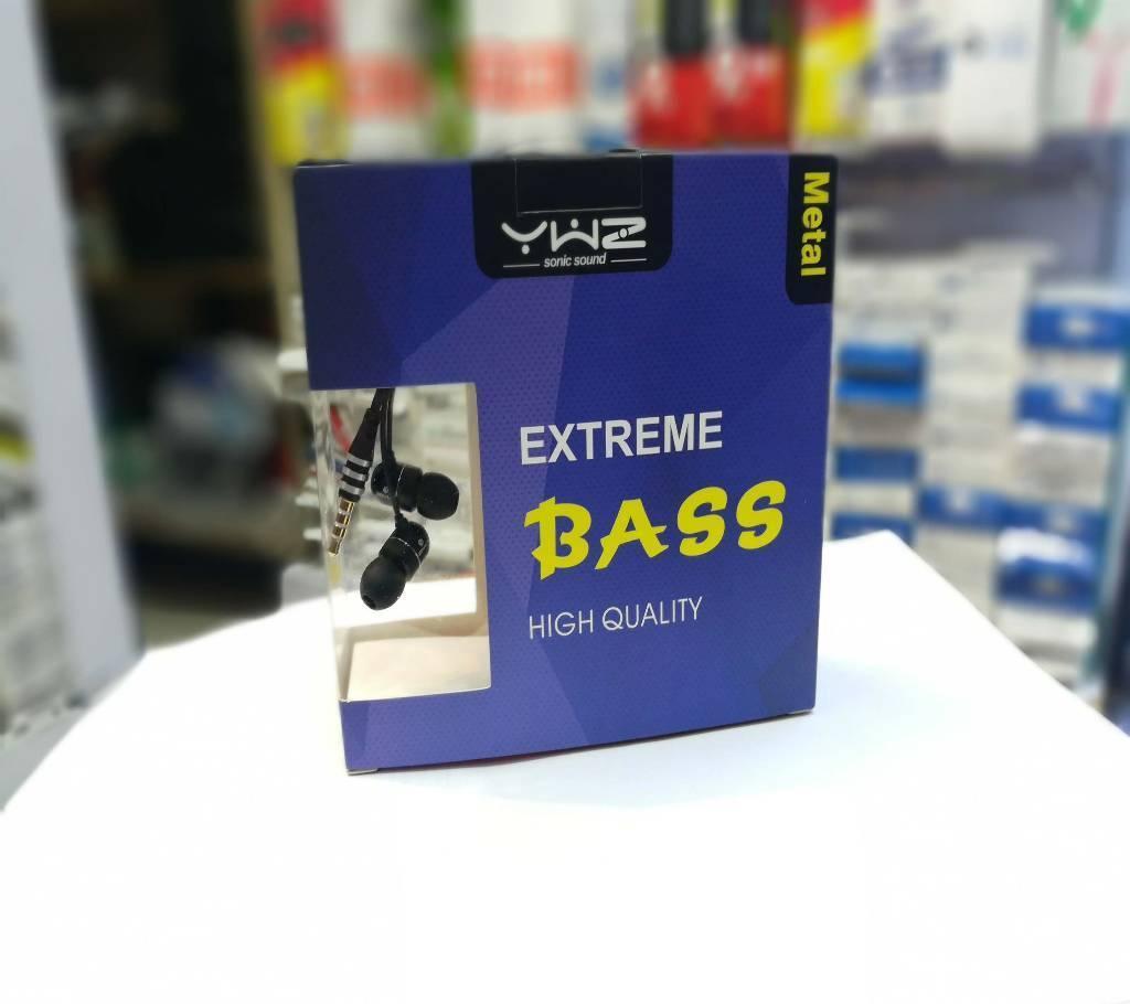 YWZ 66 HI-FI Metal Super Bass Expression -Black | Daraz.com.bd