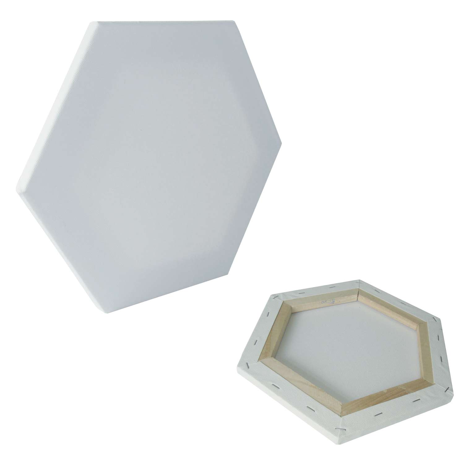 Hexagon canvas 12x12 inch