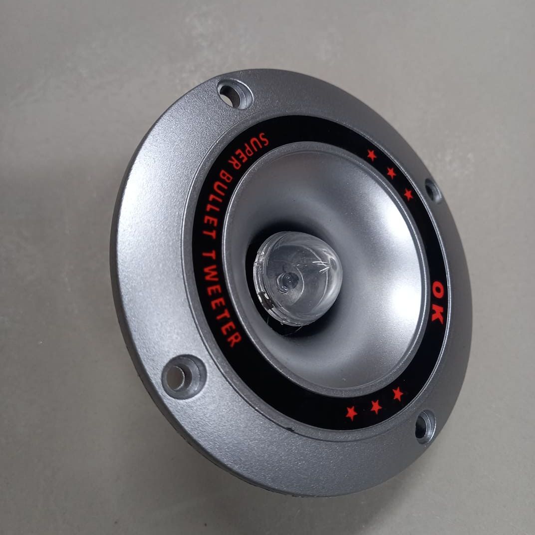LED With Super Bu-ll-et Tweeter 75W 4 Inch Tweeter Dome Speaker 75W ...