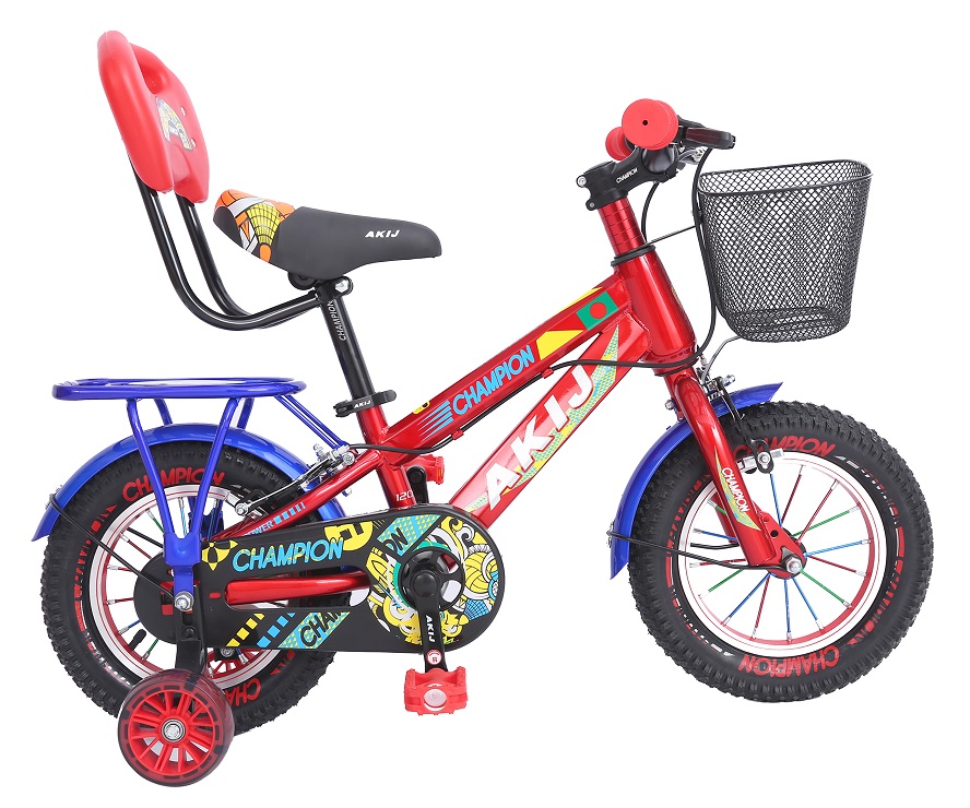 16'' AKIJ BICYCLE STEEL 1-SPEED CHAMPIAN ,baby cycle , kids cycle, 4 to 8 years baby cycle ...
