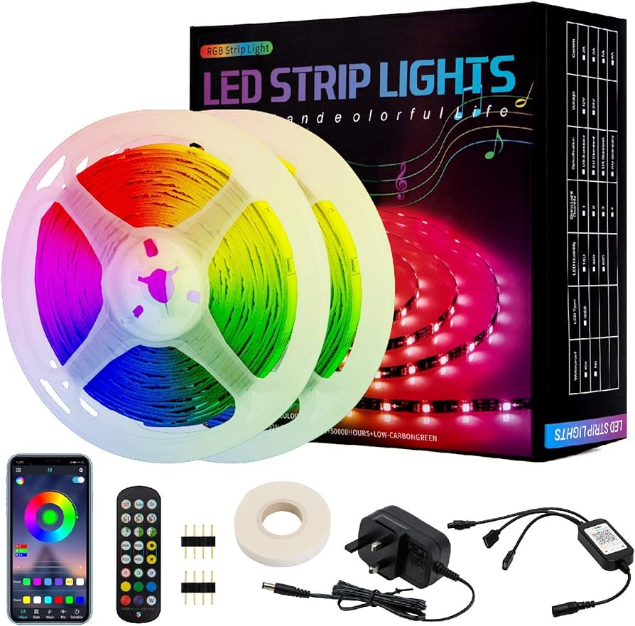 16 Feet new Rgb Remote Control Led Strip Light - Rgb Light | Daraz.com.bd