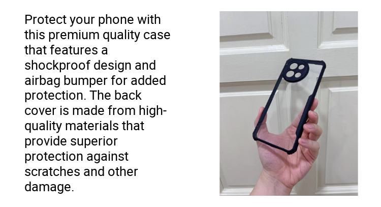 For Vivo Y38 Transparent Shock Proof Airbag Bumper Case Premium Quality ...