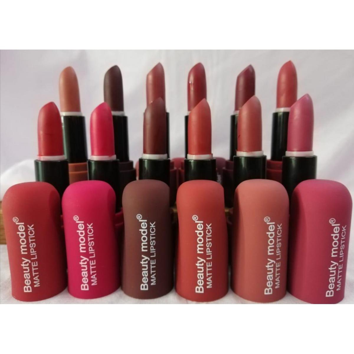 Beauty Model Matte Lipstick 6 Pcs Combo Pack | Daraz.com.bd