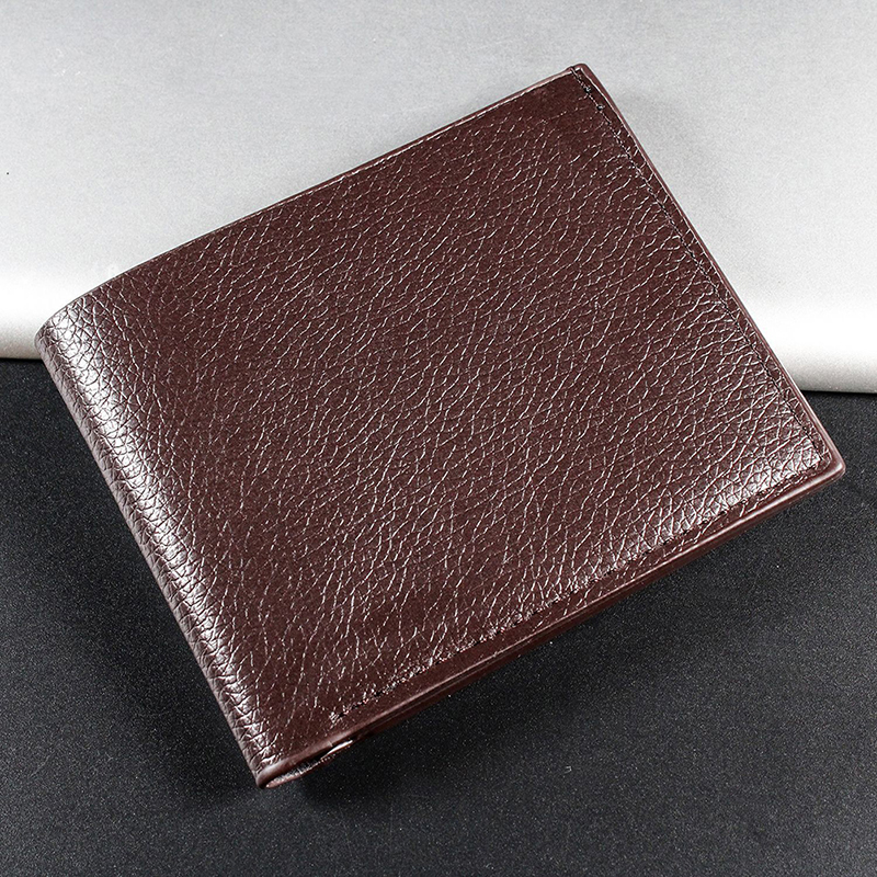 Men's Wallet Genuine Leather Men Wallets Premium Product Real Cowhide ...