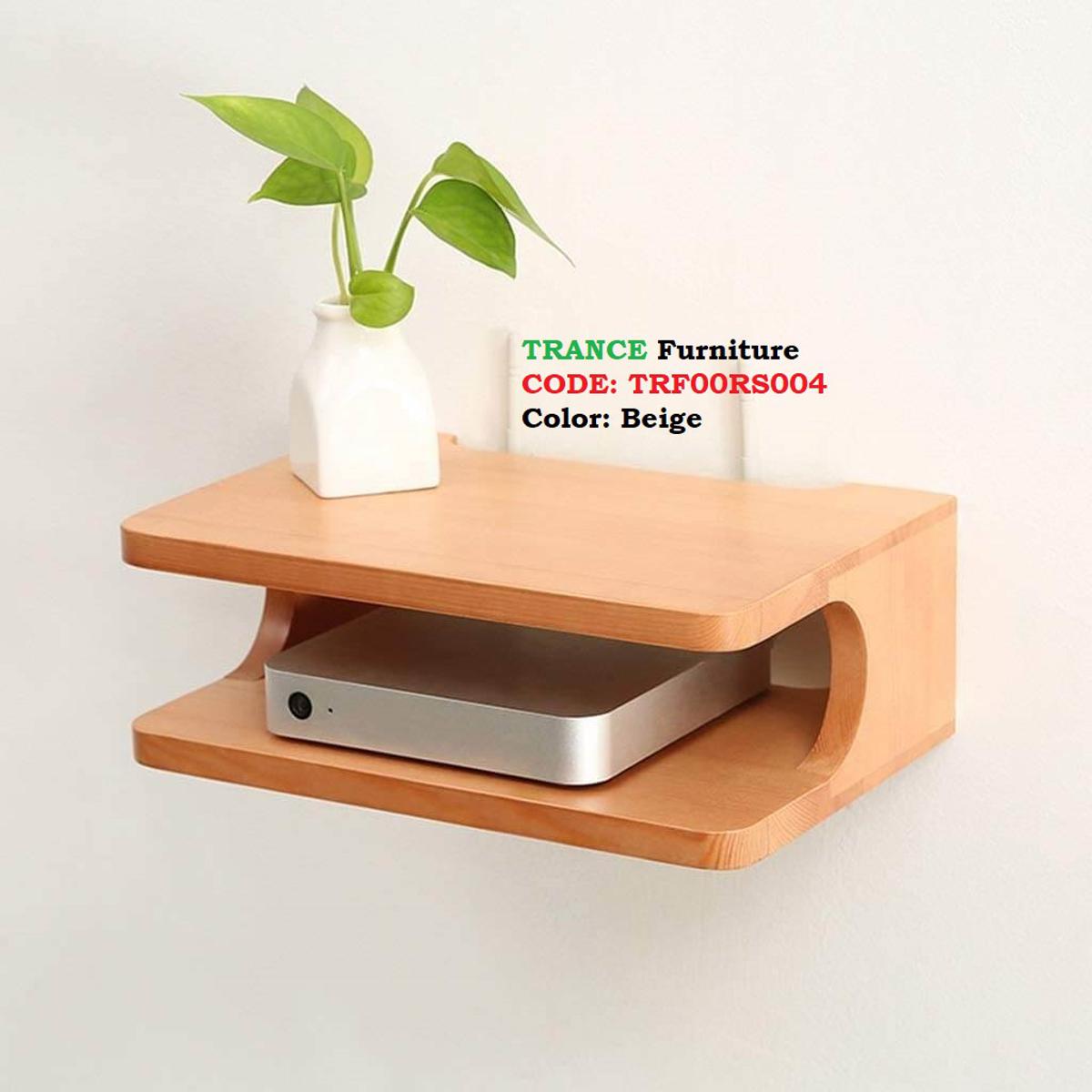 Wall Mount Wi-Fi Router Storage Paraphernalia Holder Set Top Box Stand ...